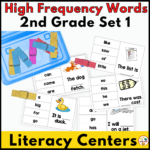 Benchmark Advance High Frequency Word Activities | 2nd Grade Unit 1 ...