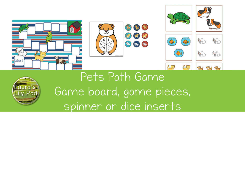 Pets Math Centers - Made By Teachers