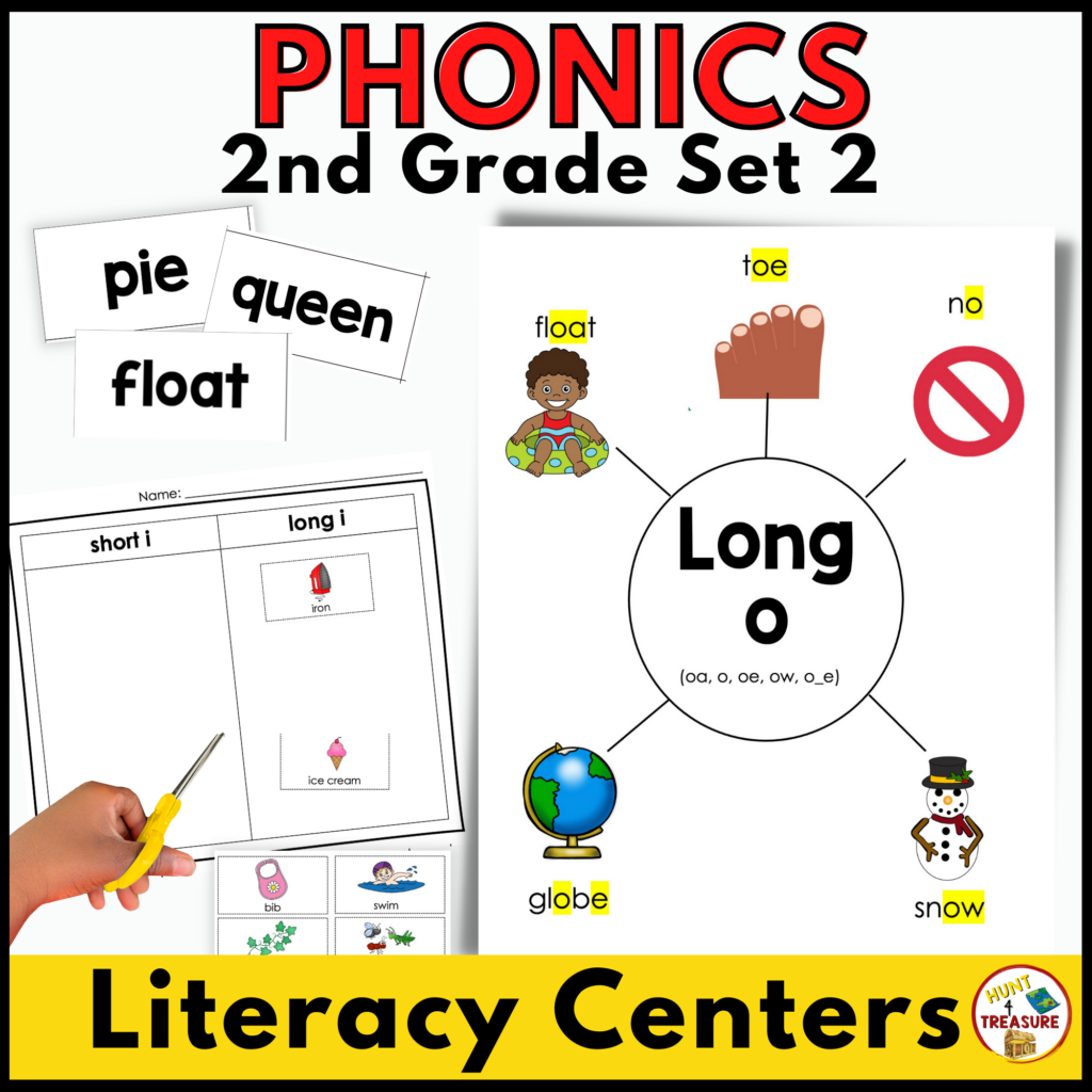 Benchmark Advance Phonics Anchor Charts & Activities | 2nd Grade Unit 2 ...