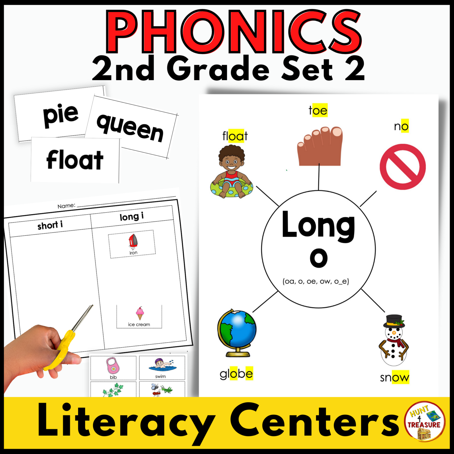 Benchmark Advance Phonics Anchor Charts & Activities | 2nd Grade Unit 2 ...