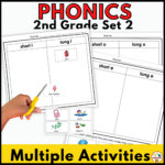 Benchmark Advance Phonics Anchor Charts & Activities | 2nd Grade Unit 2 ...