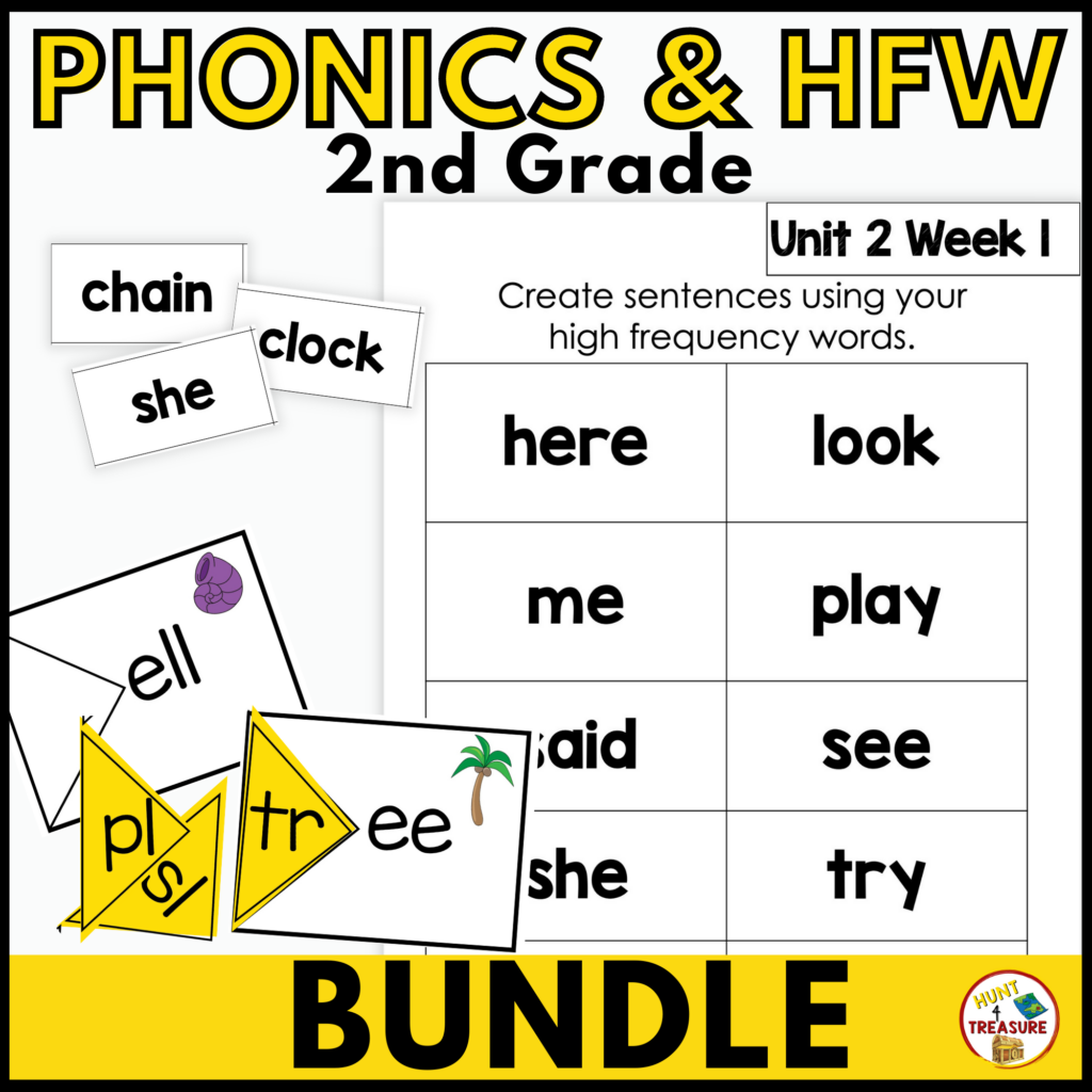 Benchmark Advance High Frequency Word Activities | 1st Grade Unit 3 ...