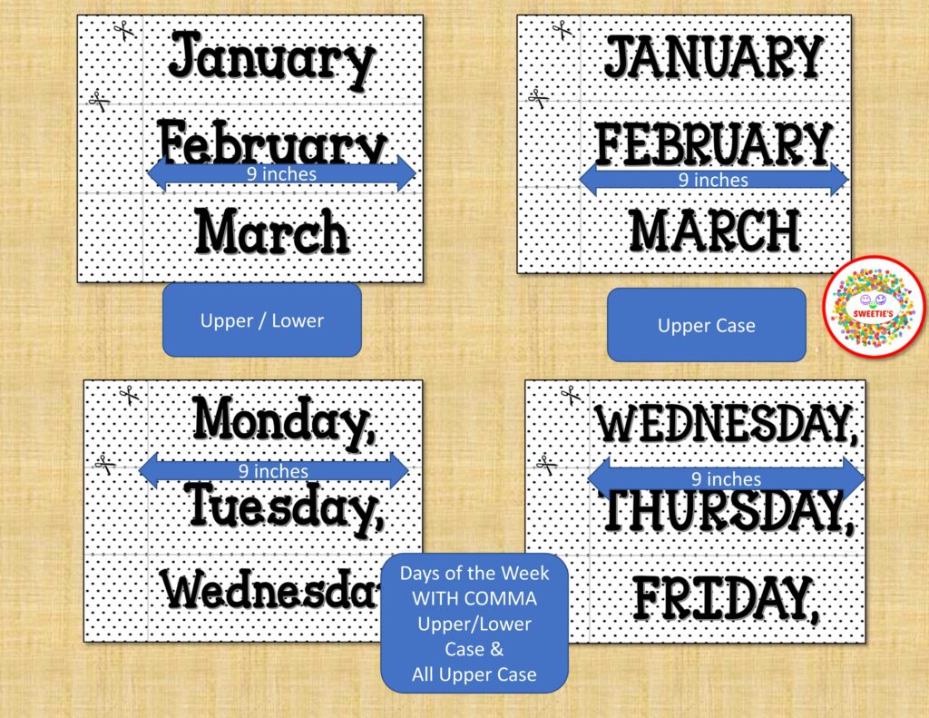 Daily Flip Calendar Cards 2022 to 2051 Polka Dot | Made By Teachers