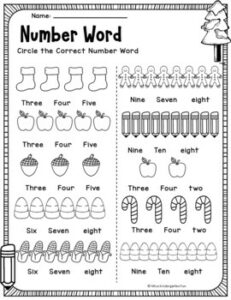 1st Grade NO PREP Math and Literacy Packet Christmas (December) - Made ...