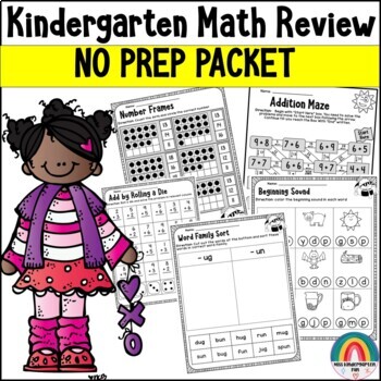 Kindergarten Math Bundle | Addition Subtraction, Place Value,Shapes ...