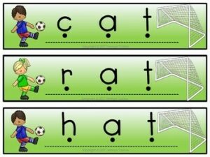 Blending and Segmenting CVC Words and Digraphs - Made By Teachers