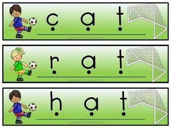 Blending and Segmenting CVC Words and Digraphs - Made By Teachers