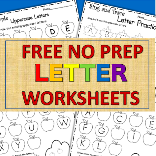 Free Letter Worksheets | Made By Teachers