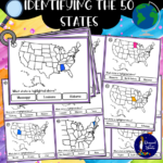Identifying the 50 States Task Cards | Made By Teachers
