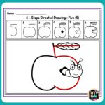Numbers Directed Drawing (0-5) - Early Finishers Worksheets | Made By ...
