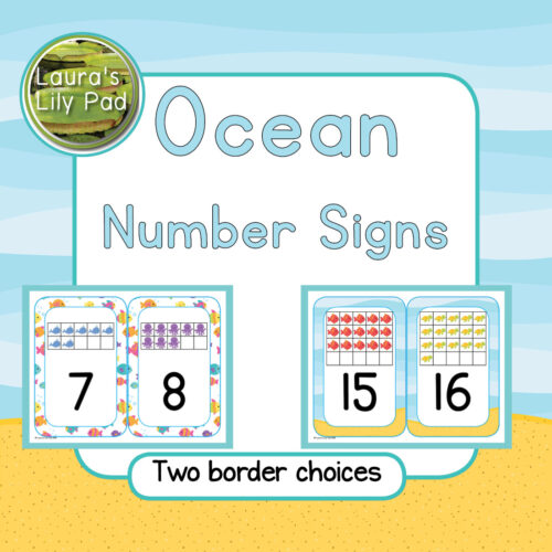 Ocean Theme Decor Bundle - Made By Teachers
