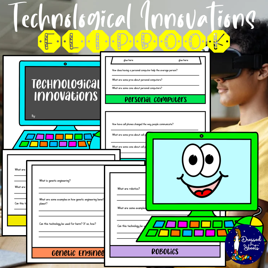Technological Innovations Flipbook - Made By Teachers