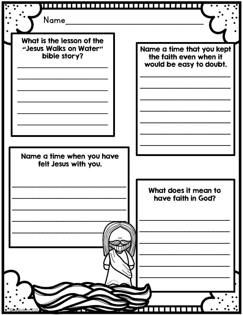 Jesus Walks on Water - Made By Teachers