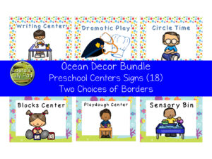 Ocean Theme Decor Bundle - Made By Teachers