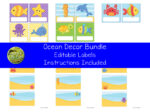 Ocean Theme Decor Bundle - Made By Teachers