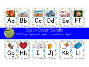 Ocean Theme Decor Bundle - Made By Teachers