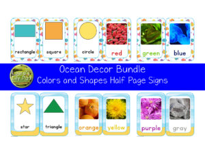 Ocean Theme Decor Bundle - Made By Teachers