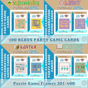 ENVIRONMENTAL Rebus Puzzle Party Game Cards 426–450 | Made By Teachers