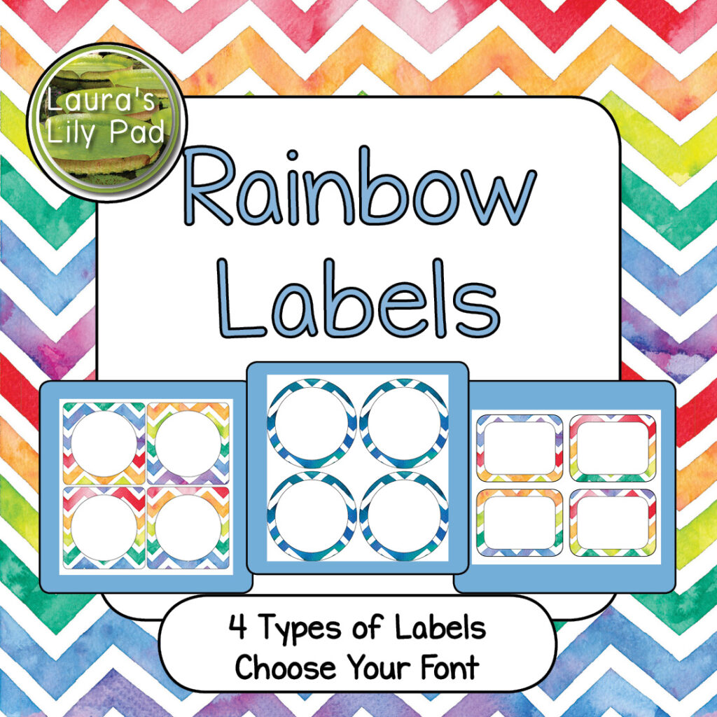 Ocean Theme Editable Labels | Made By Teachers