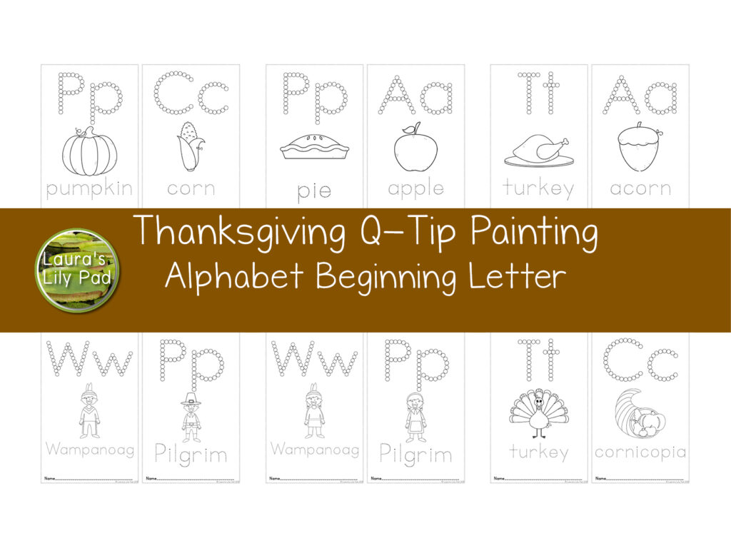 Thanksgiving Q-tip Painting - Made By Teachers