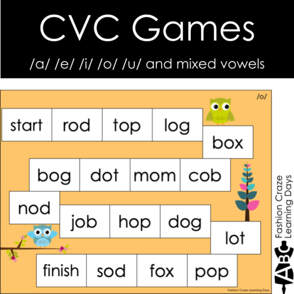CVC Games - Made By Teachers