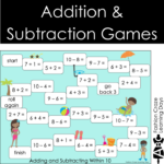Addition and Subtraction Games - Made By Teachers