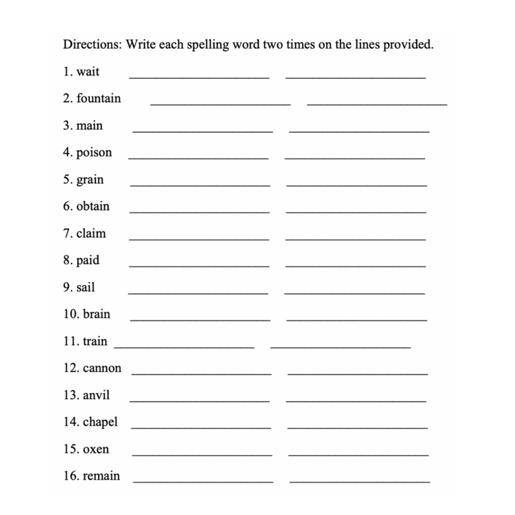 English Vocabulary Spelling Grammar Writing Worksheets Pages Sheets ...