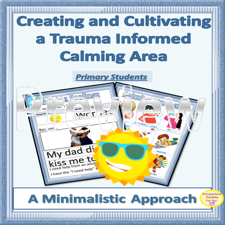 Trauma Coping Activities for Primary Students - Made By Teachers