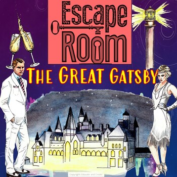 The Great Gatsby Escape Room | Made By Teachers
