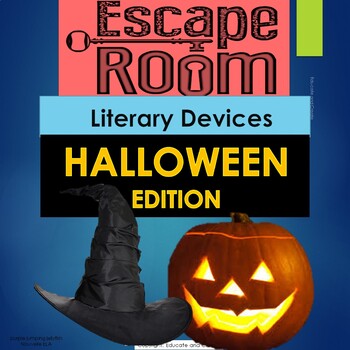 Halloween Escape Room Literary Devices | Made By Teachers