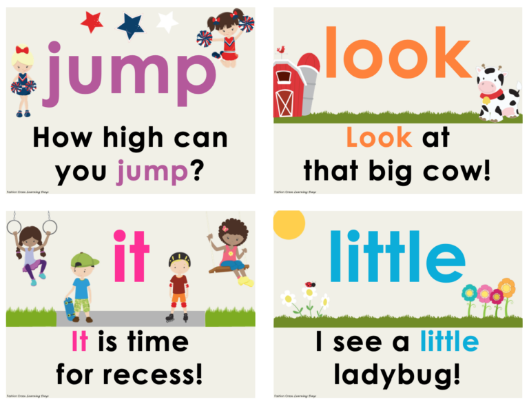 Pre-Primer Sight Word Posters - Made By Teachers