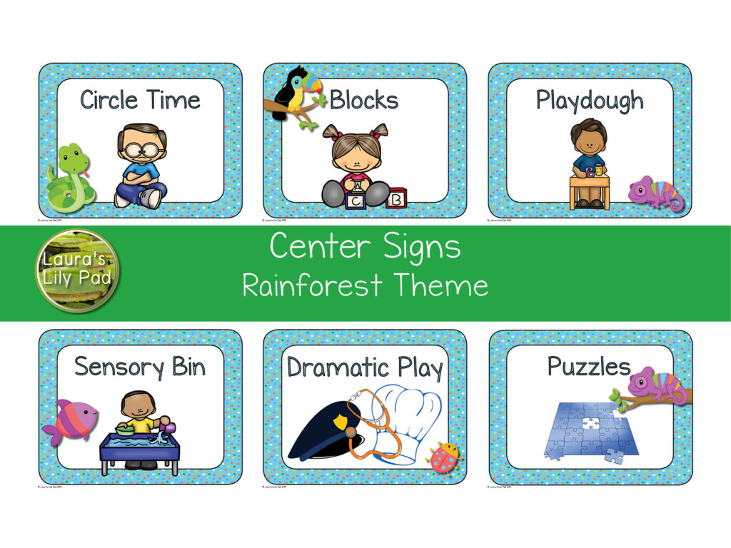 Rainforest Classroom Decor Bundle - Made By Teachers