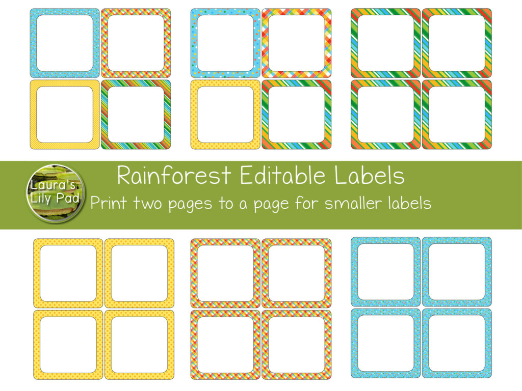 Rainforest Classroom Decor Bundle - Made By Teachers