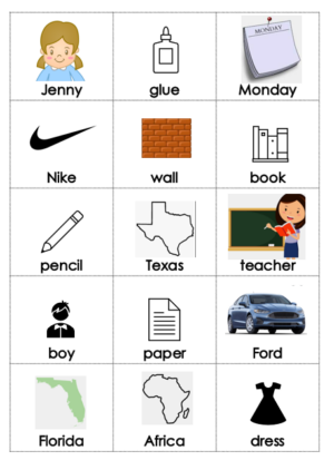 [FREE] Common Proper Noun Sorting | Made By Teachers