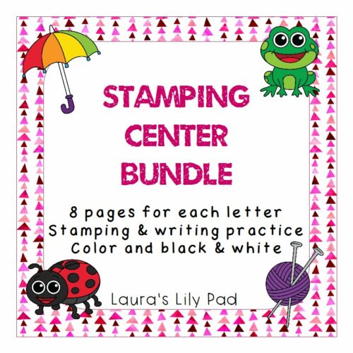 Alphabet Stamping Center - Made By Teachers