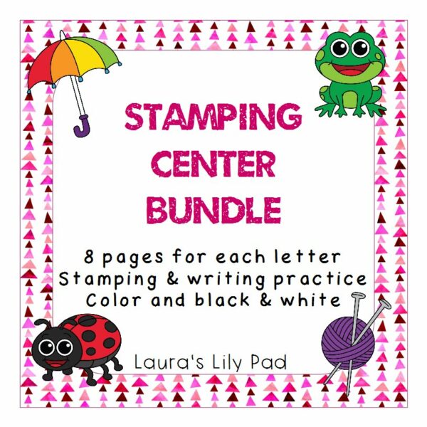 Alphabet Stamping Center - Made By Teachers