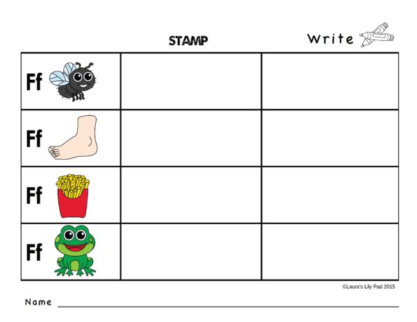 Alphabet Stamping Center - Made By Teachers