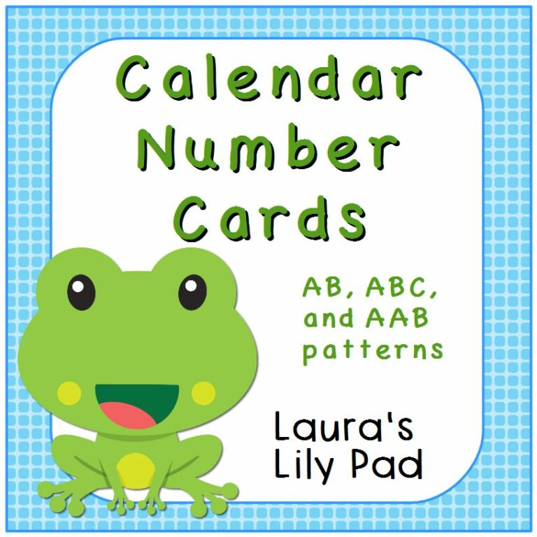 Calendar Number Cards Ocean Theme - Made By Teachers