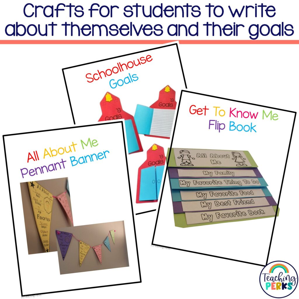 K - 3rd Grade Back to School Activities, Getting to Know You Activities ...