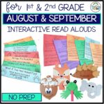 Interactive Read Aloud Lesson Plans for First August & September - Made ...