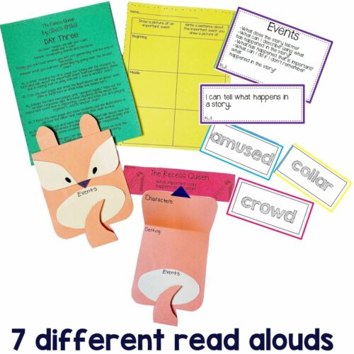 Interactive Read Aloud Lesson Plans for First August & September - Made ...