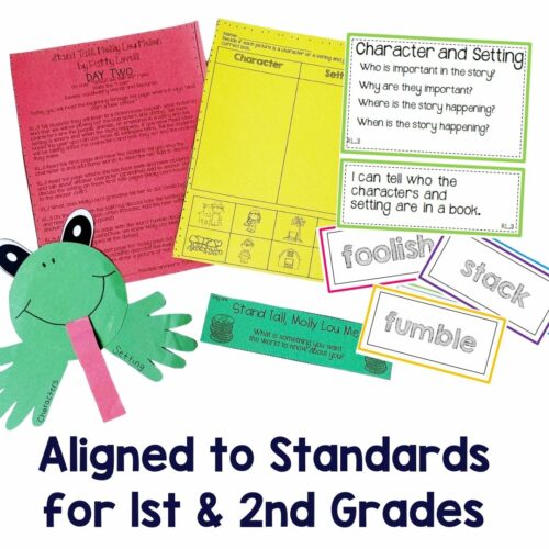 Interactive Read Aloud Lesson Plans for First August & September - Made ...