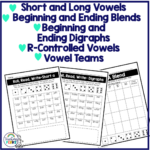 Phonics Dice Games - No Prep Phonics Activities - Made By Teachers