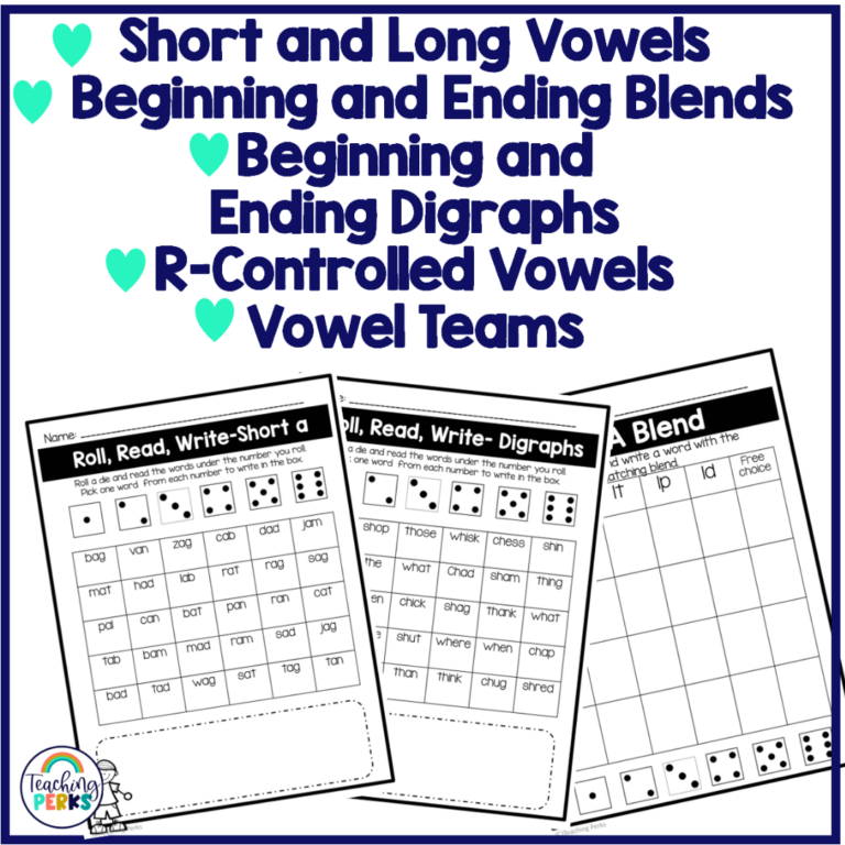 Phonics Dice Games - No Prep Phonics Activities | Made By Teachers