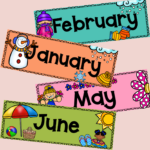 Months of the Year and Days of the Week Labels - Made By Teachers