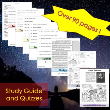 Twelfth Night Bundle: Complete Teacher's Unit | Made By Teachers