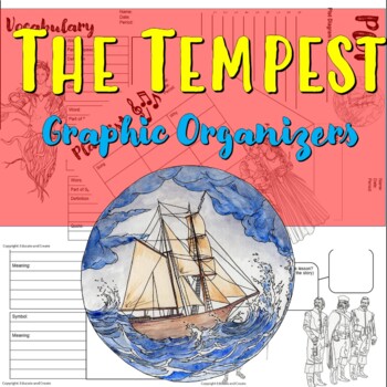The Tempest Graphic Organizers | Made By Teachers