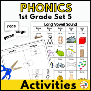 Benchmark Advance Phonics Anchor Charts & Activities | 1st Grade Unit 1 ...