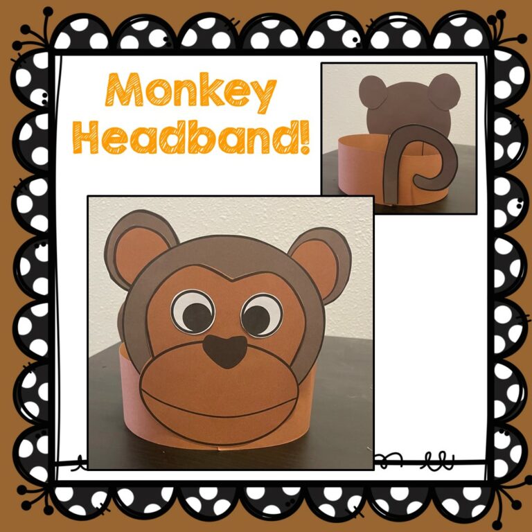 Monkey Craft, Five Little Monkeys | Made By Teachers