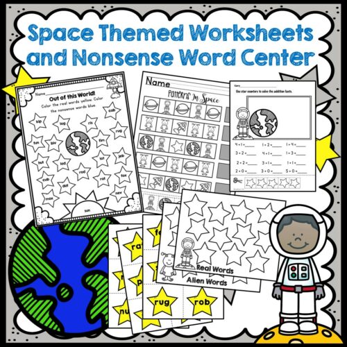 Space Theme Worksheets - Made By Teachers